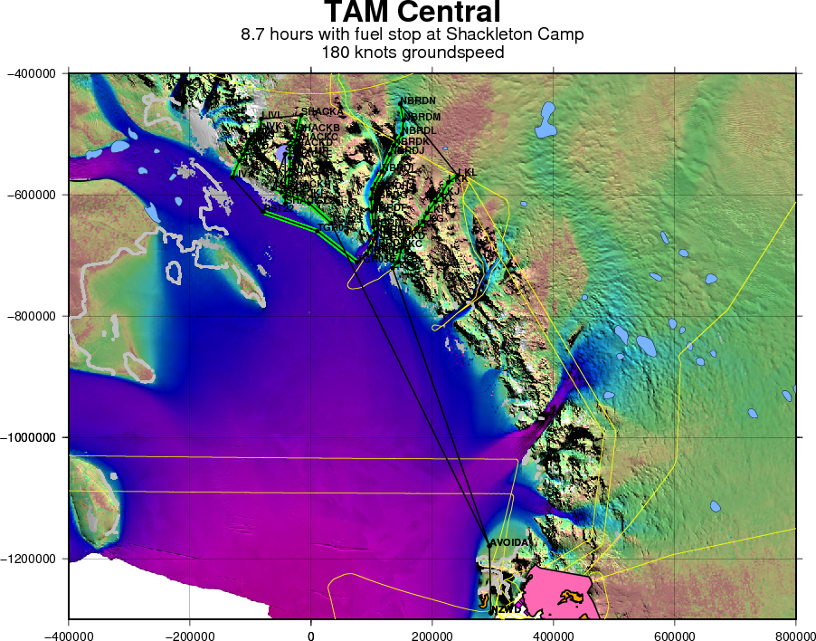 Map of today's mission | ESD Publications