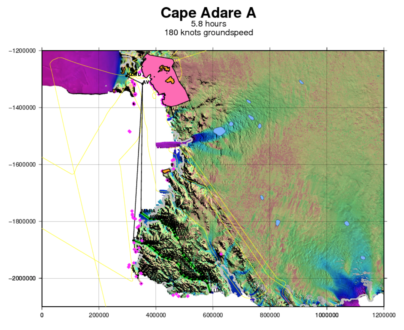 Map of today’s mission | ESD Publications