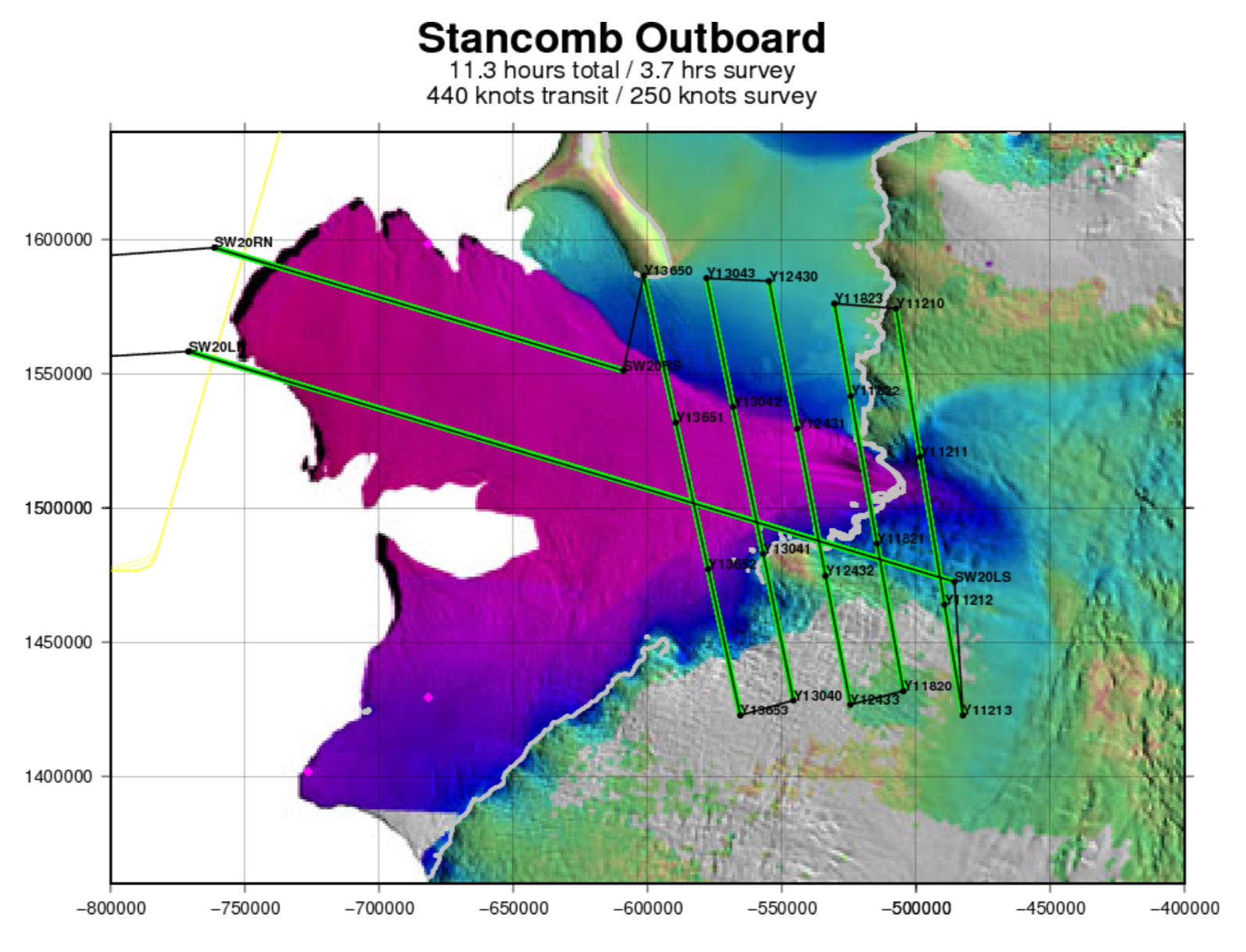 Map of today's mission | ESD Publications