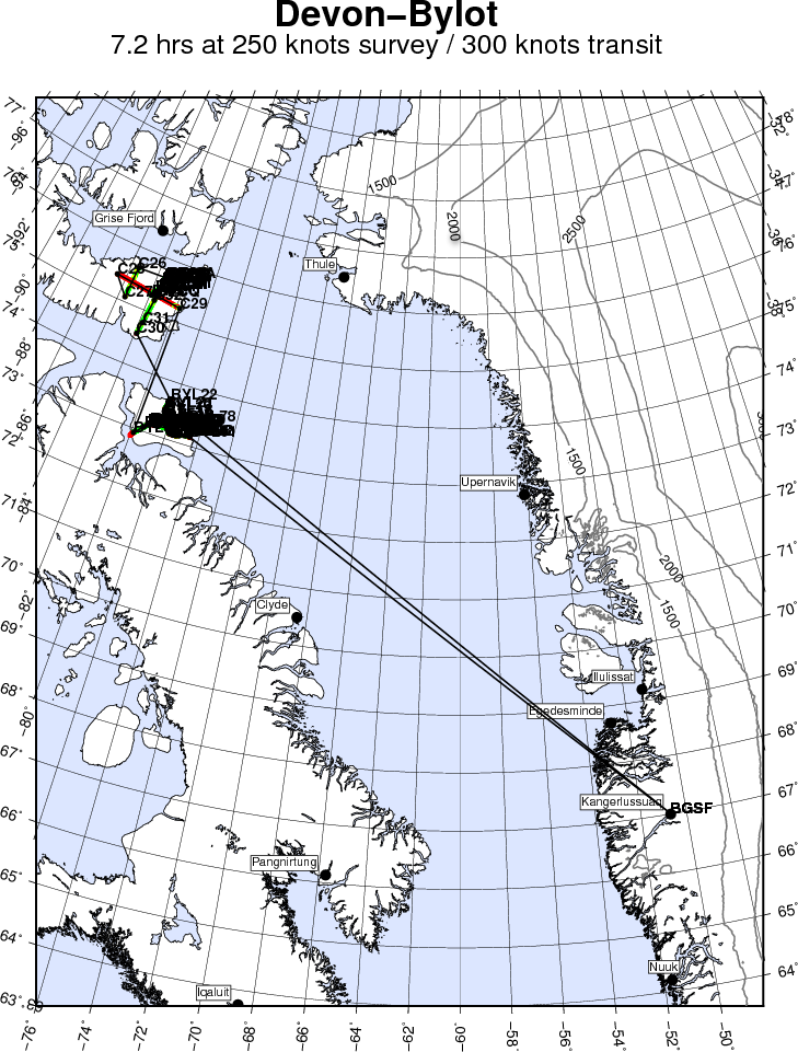 Map of Devon-Bylot | ESD Publications