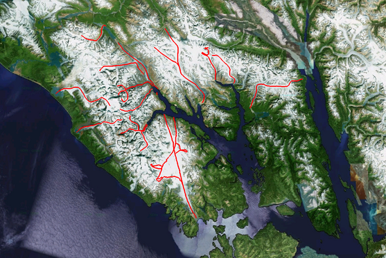 OIB Flight Overview - Alaska | ESD Publications